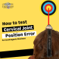 How to Test Cervical Joint Position Error - Cervicogenic Dizziness